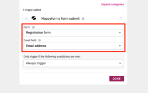 How to build a custom registration form - Happyforms