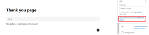 How to create a thank you page after form submission with WordPress ...
