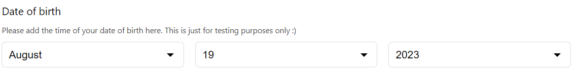 Creating a flexible Date-Time field in WordPress