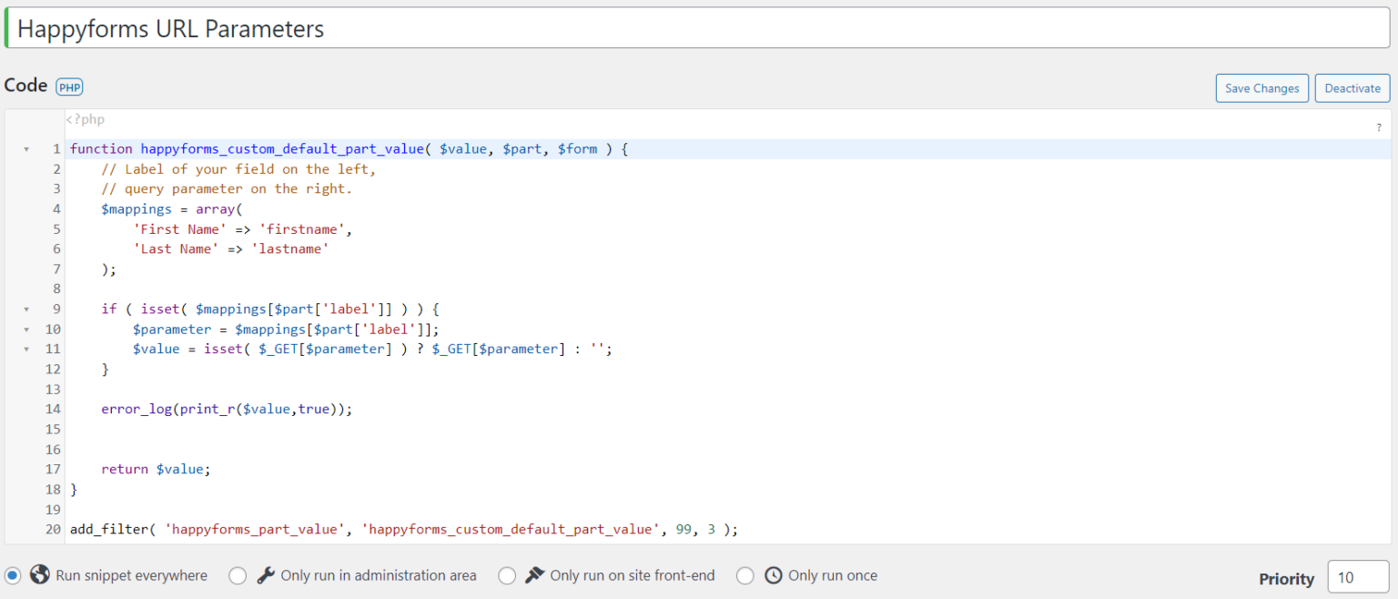 How To Use Url Query Parameters As A Form Field Value Happyforms