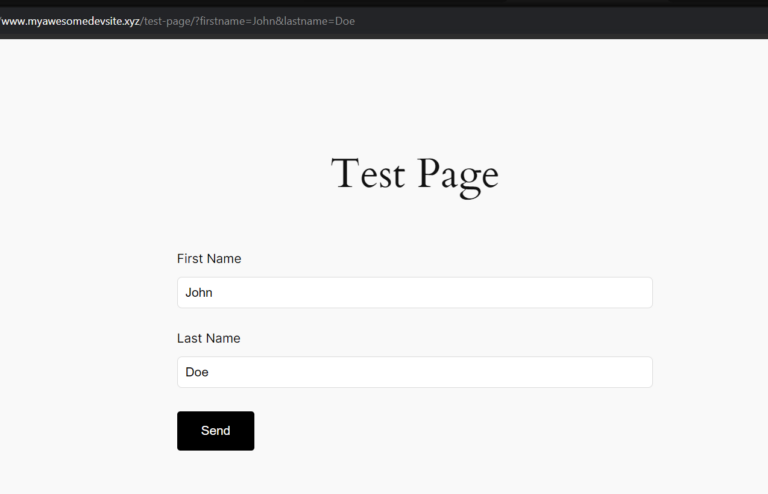How To Use Url Query Parameters As A Form Field Value Happyforms