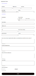 *Some fields require the Starter / Pro / Unlimited versions – the form ...
