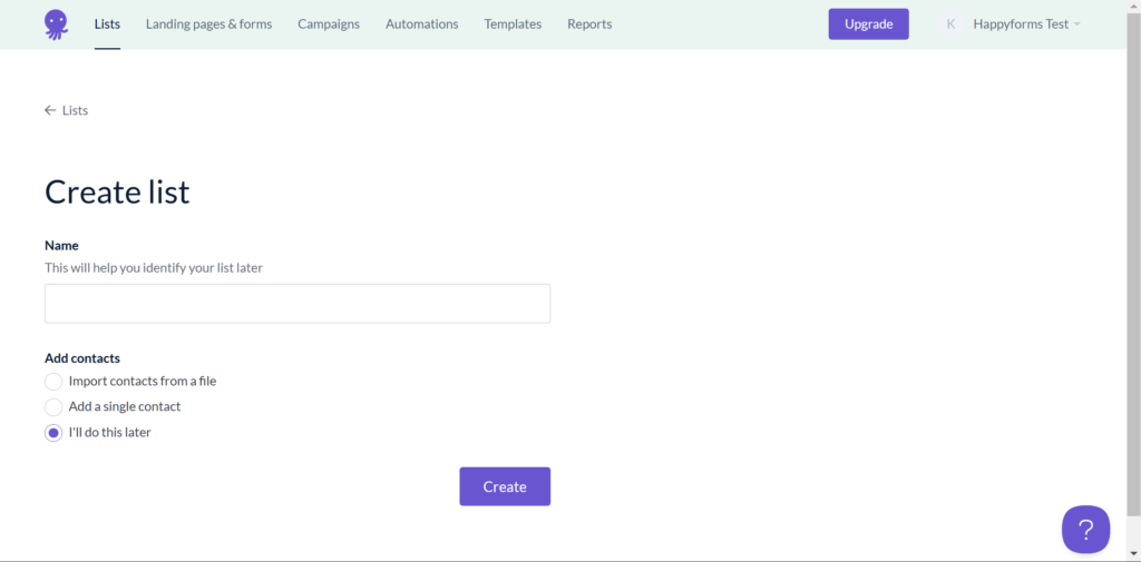 How to Integrate Email Octopus to Happyforms: An Essential Guide ...