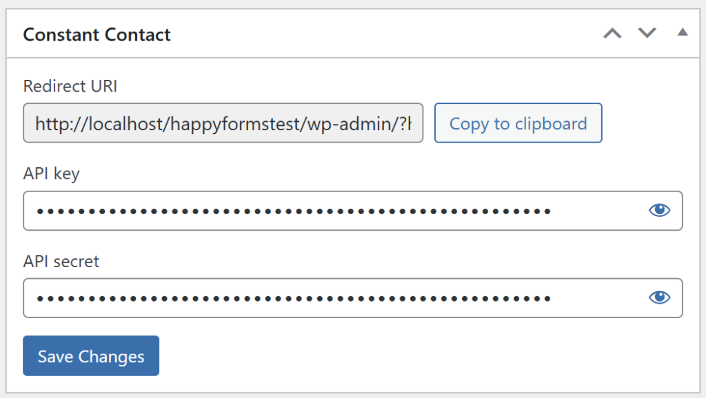 How To Integrate Constant Contact To Happyforms: Beginner Guide - Happyforms